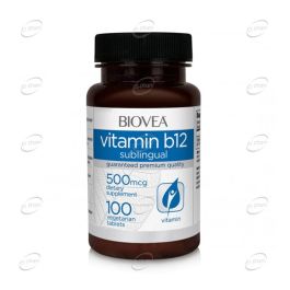 VITAMIN B12 Cyanocobalamin таблетки x100 | ePharm.bg