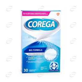COREGA BIO FORMULA за почистване на цели протези х 30