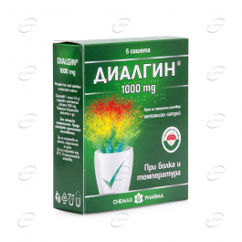 ДИАЛГИН 1000 мг сашета
