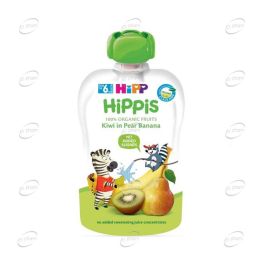 HIPP HIPPIS Плодова закуска круша, банан, киви|ePharm.bg