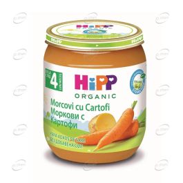 HIPP Био пюре Моркови с картофи 4+ месеца|epharm.bg