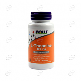 Л-ТЕАНИН 100 мг капсули Now Foods