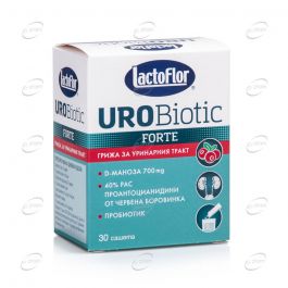 LACTOFLOR UROBiotic Forte саше epharm.bg