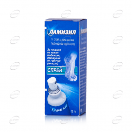 ЛАМИЗИЛ спрей локална грижа при гъбички по стъпалата и кожата