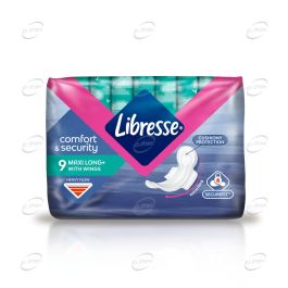 LIBRESSE Maxi long+ Памучни дамски превръзки