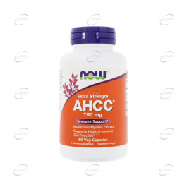 AHCC АКТИВЕН ХЕКСОУАКТИВ КОРЕЛЕЙТЕД КОМПОНЕНТ 750 mg Now Foods