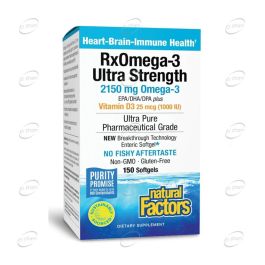 RX OMEGA-3 ULTRA STRENGTH 2150 mg + VITAMIN D3