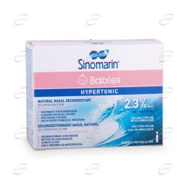 СИНОМАРИН ЗА БЕБЕТА хипертоничен разтвор 2,3% дози | ePharm