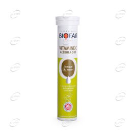 ВИТАМИН C + АЦЕРОЛА 500 ефервесцентни таблетки BIOFAR