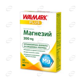 МАГНЕЗИЙ таблетки 200 мг х 30 WALMARK | ePharm