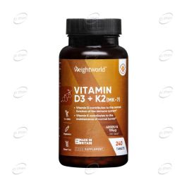 VITAMIN D3 + K2 (MK-7) таблетки x240 | ePharm