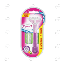 Wilkinson Xtreme 3 Hybrid Beauty Самобръсначка + 5 ножчета