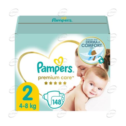 Pampers Premium Care №2 х 148 броя (MB)